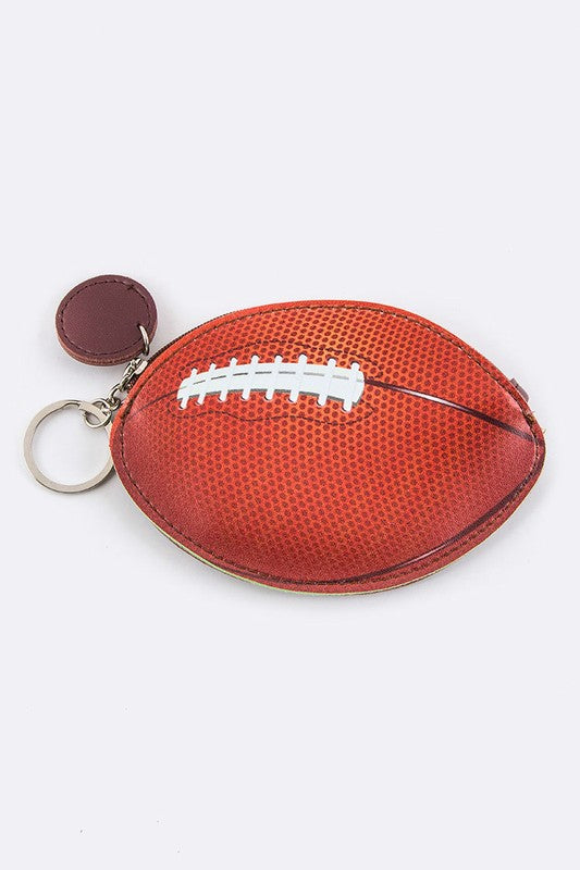 Football Coin Purse – Hailey Brook Designs