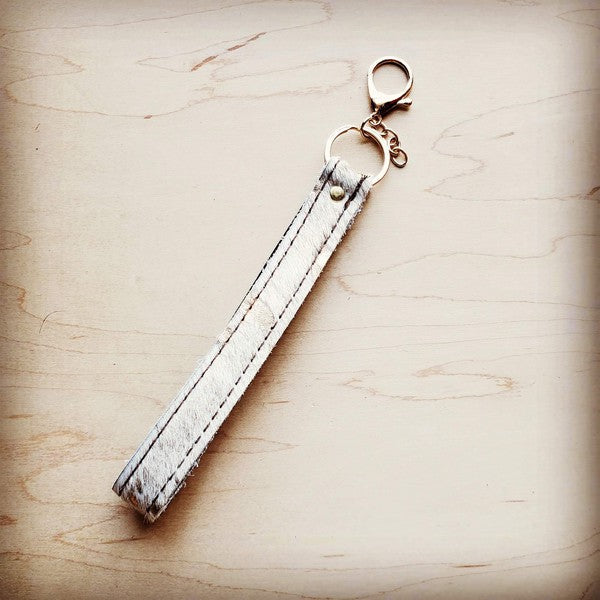 Embossed Leather Key Chain Gold Metallic – Hailey Brook Designs