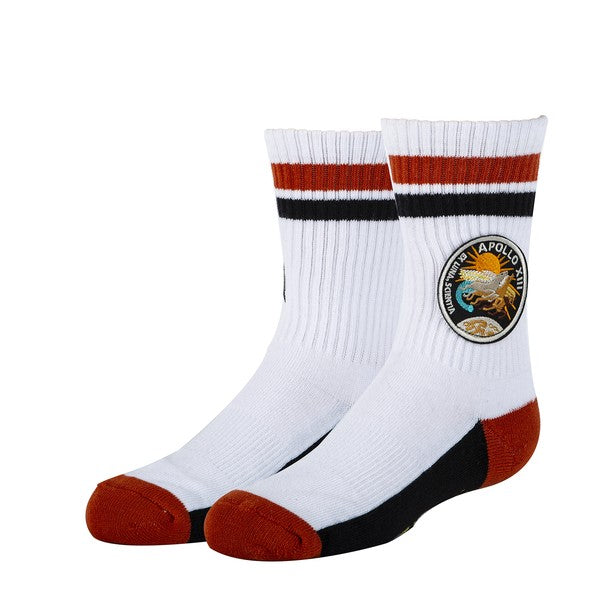 Apollo 13 - Kid's Funny Crew Socks – Hailey Brook Designs