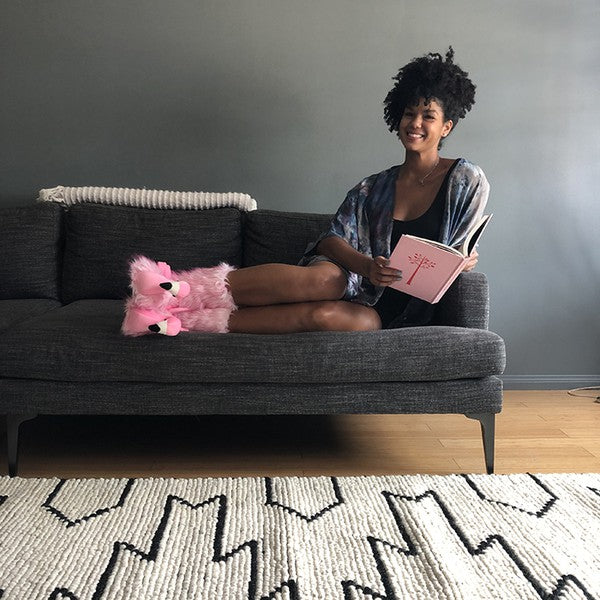 Flamingo Time - Women's Slipper Socks – Hailey Brook Designs