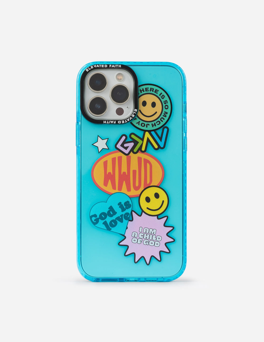 Blue Sticker Collage Phone Case – Hailey Brook Designs