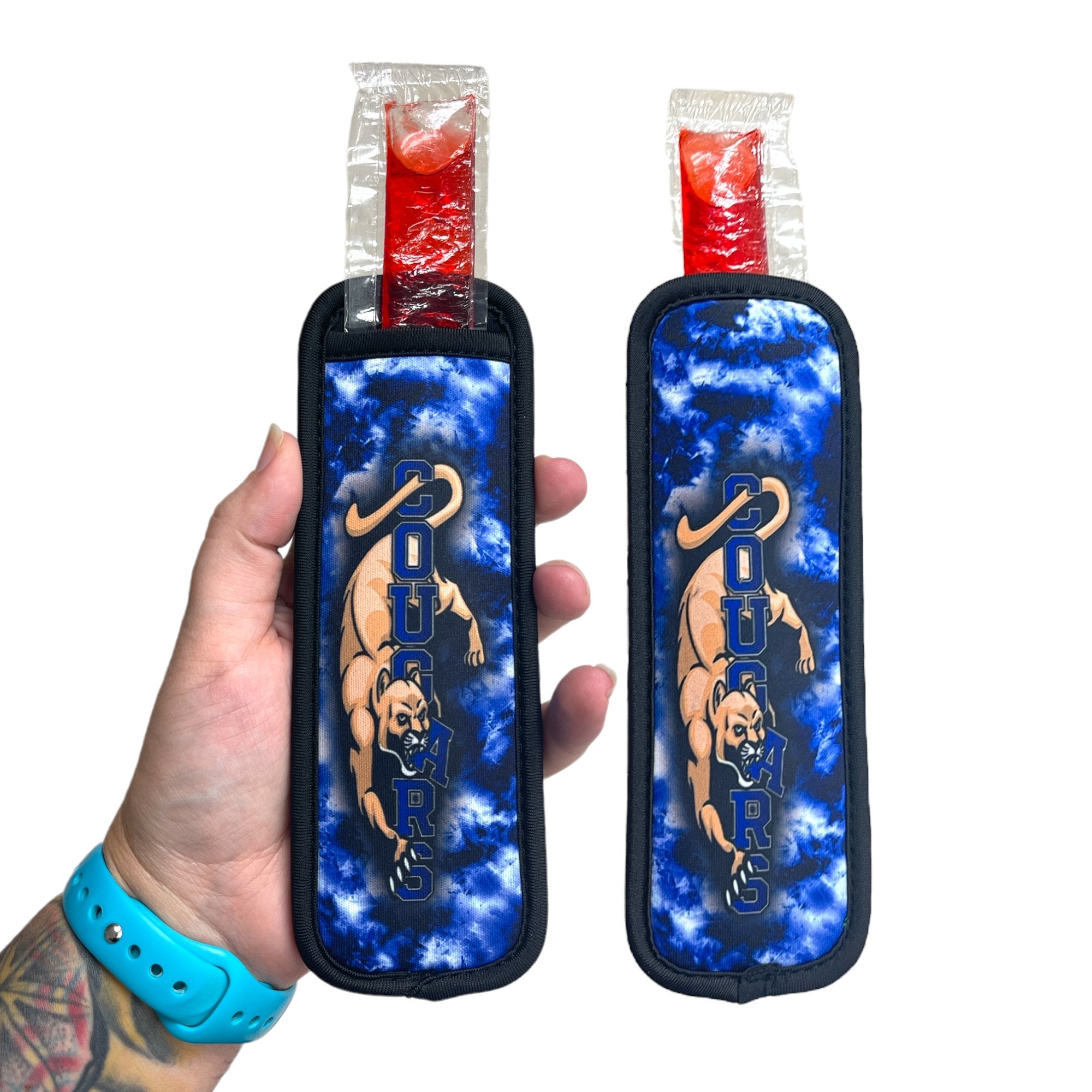 Cougars Icy Pop Holder – Hailey Brook Designs