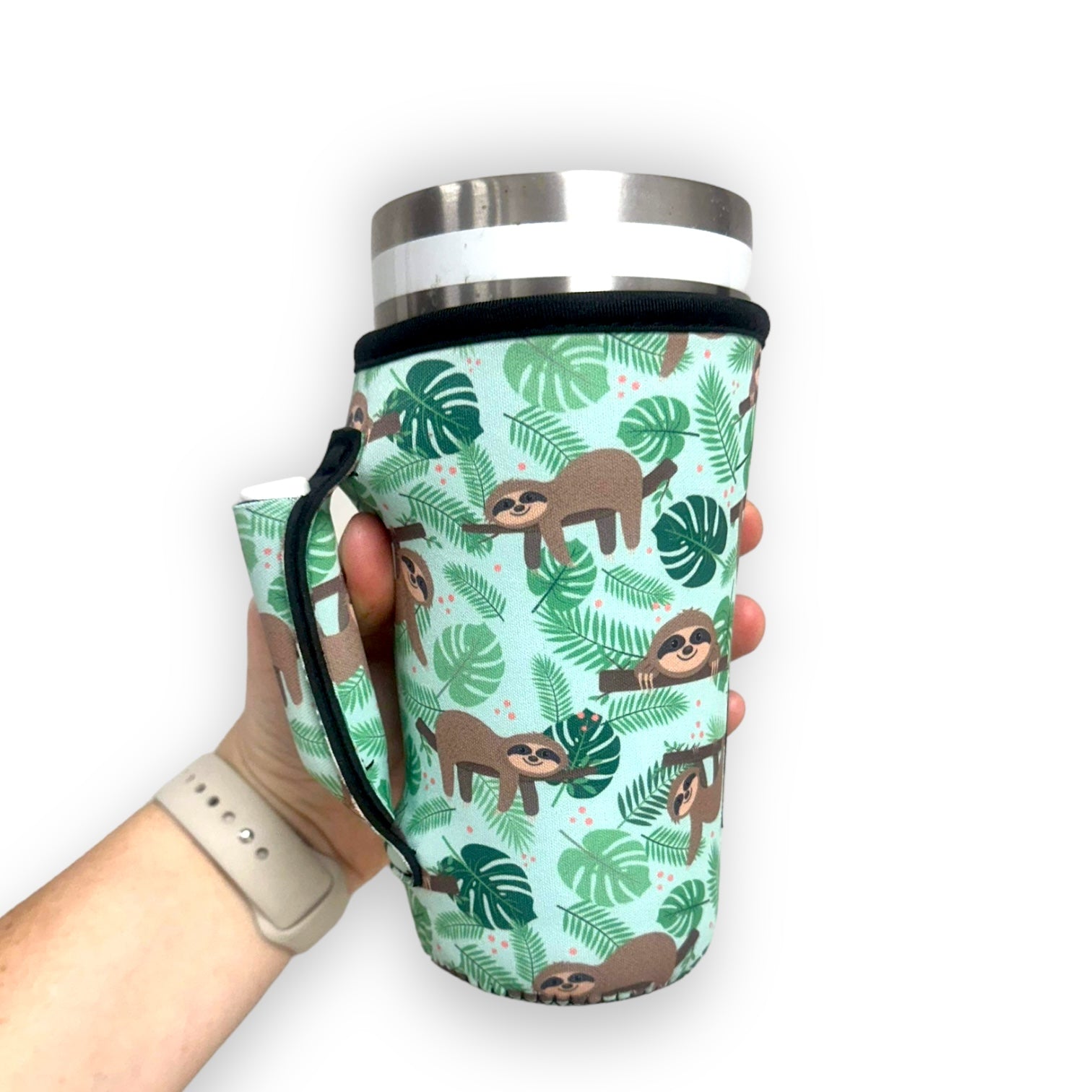 Sloths 20oz Large Coffee / Tea / Tumbler Handler™ – Hailey Brook Designs